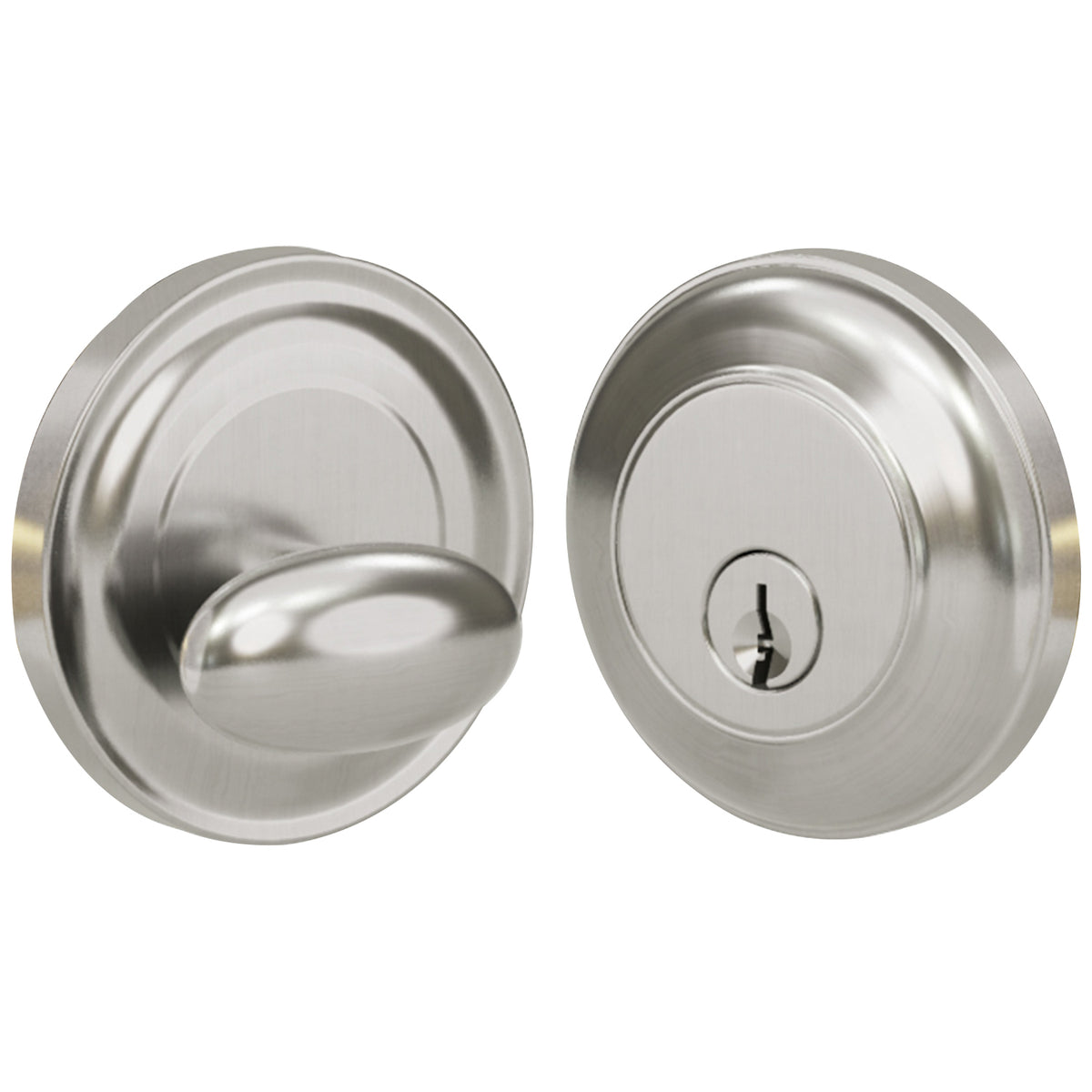 D1 Beveled Round Deadbolt – Montana Forge Hardware
