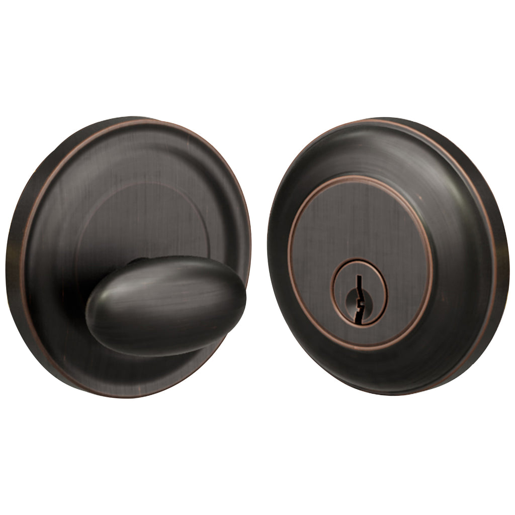 D1 Beveled Round Deadbolt – Montana Forge Hardware
