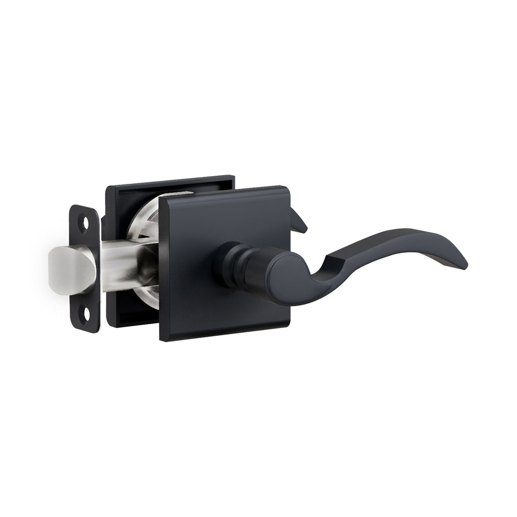 L1R5 Lever (L1 Lever with Modern Square R5 Rosette) – Montana Forge ...
